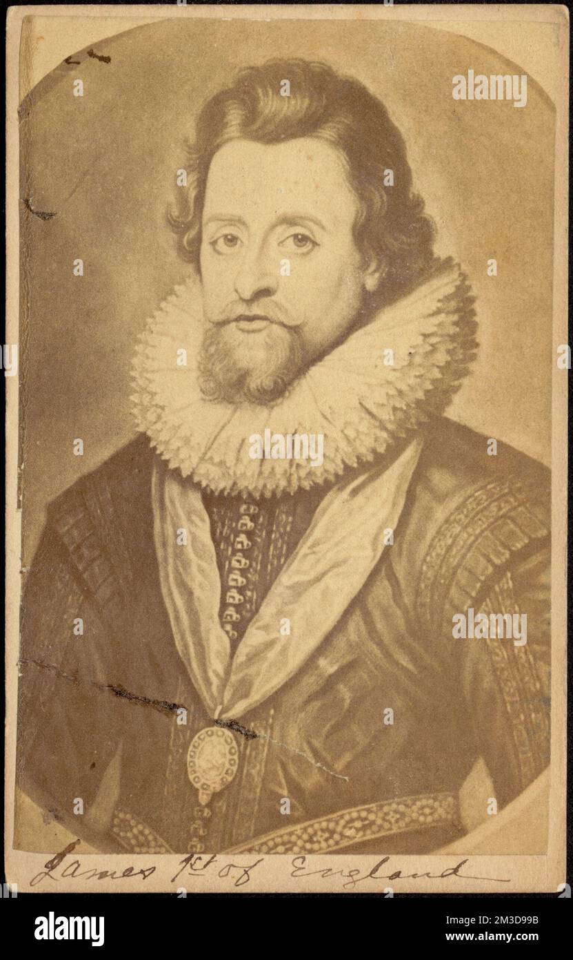 James 1st of England , Kings, James I, King of England, 1566-1625 ...