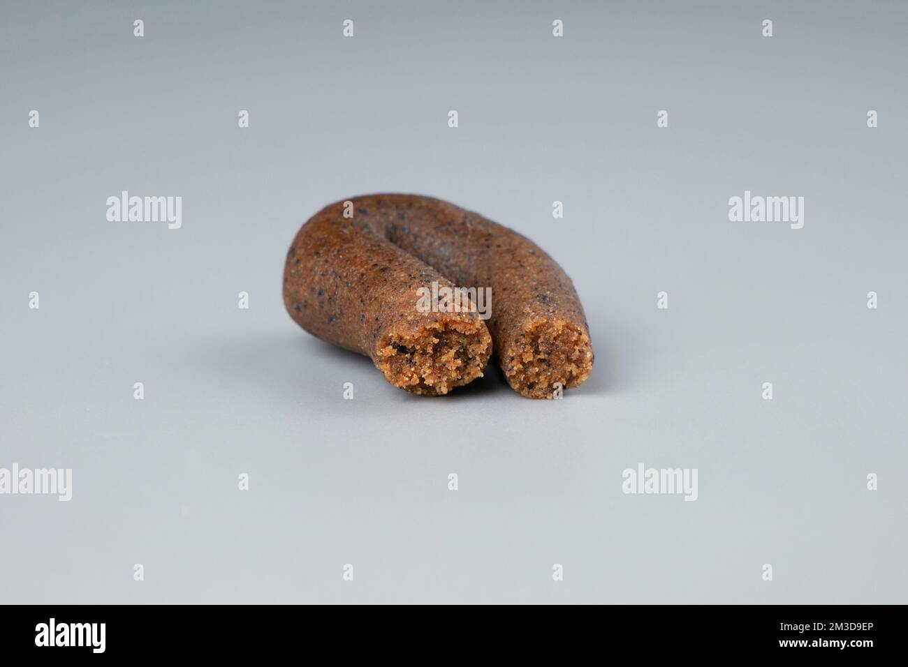 hashish rope for smoke cannabis blunt, high thc weed brown hash on gray ...