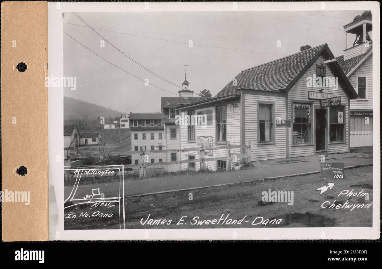 James E. Sweetland, store ('The Oakes'), North Dana, Dana, Mass., May ...