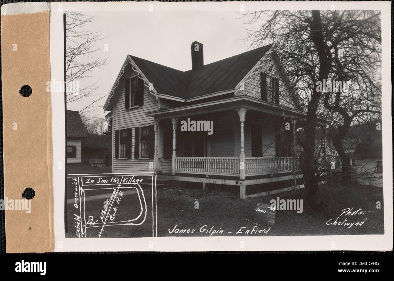 James Gilpin, house, Smith's Village, Enfield, Mass., Mar. 28, 1928 ...