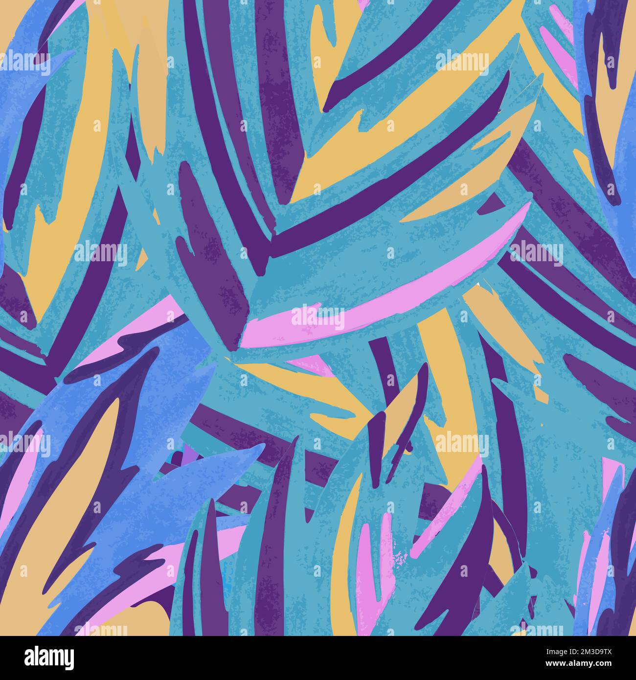 Vector abstract background with leaf pattern. Watercolor hand drawn ...