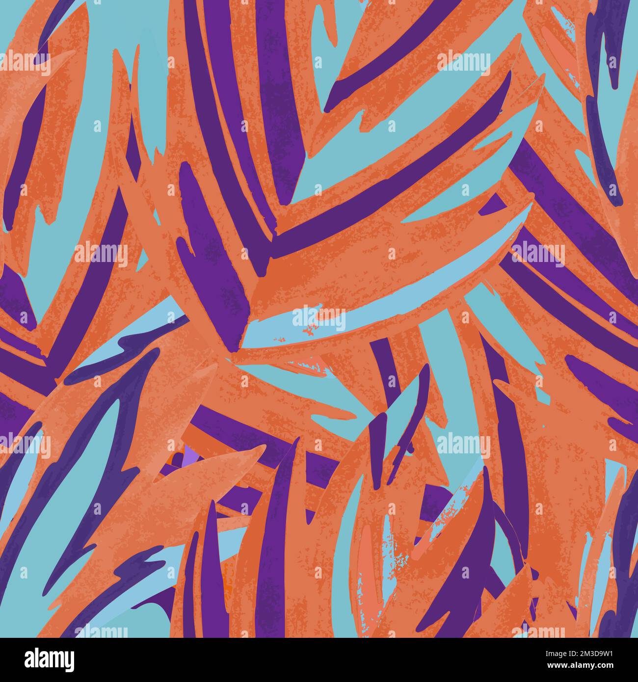 Vector abstract background with leaf pattern. Watercolor hand drawn ...