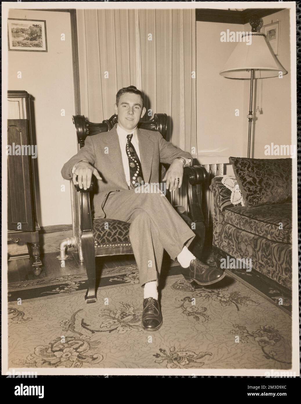 James [Jim] Amos ,. Leon Abdalian Collection Stock Photo - Alamy