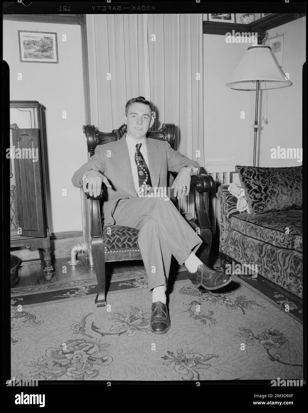 James [Jim] Amos ,. Leon Abdalian Collection Stock Photo - Alamy