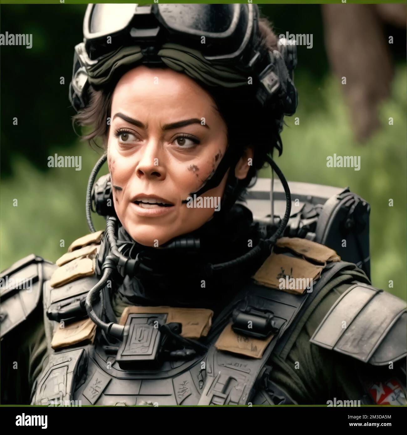 Cyberpunk fighter hi-res stock photography and images - Alamy