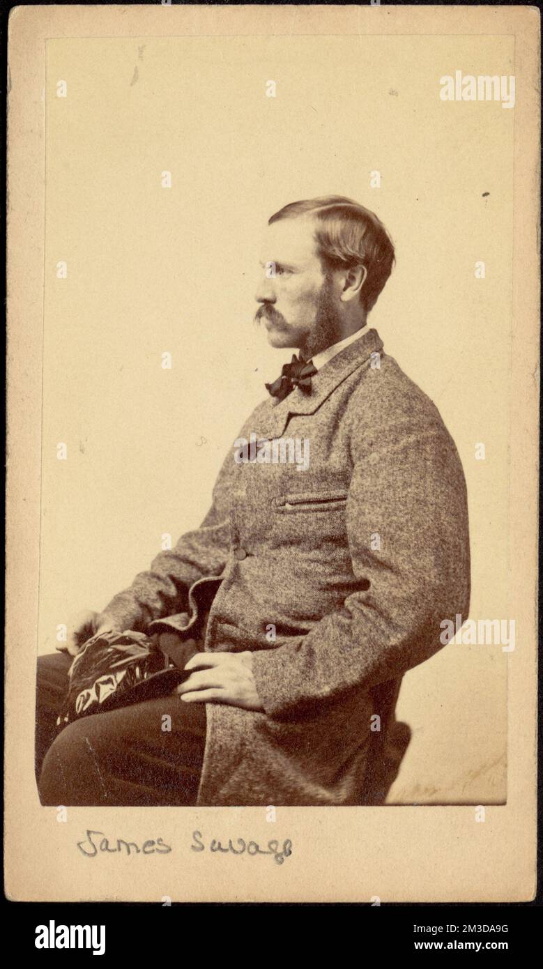 James Savage , Military officers, Carte de Visite Collection Stock ...