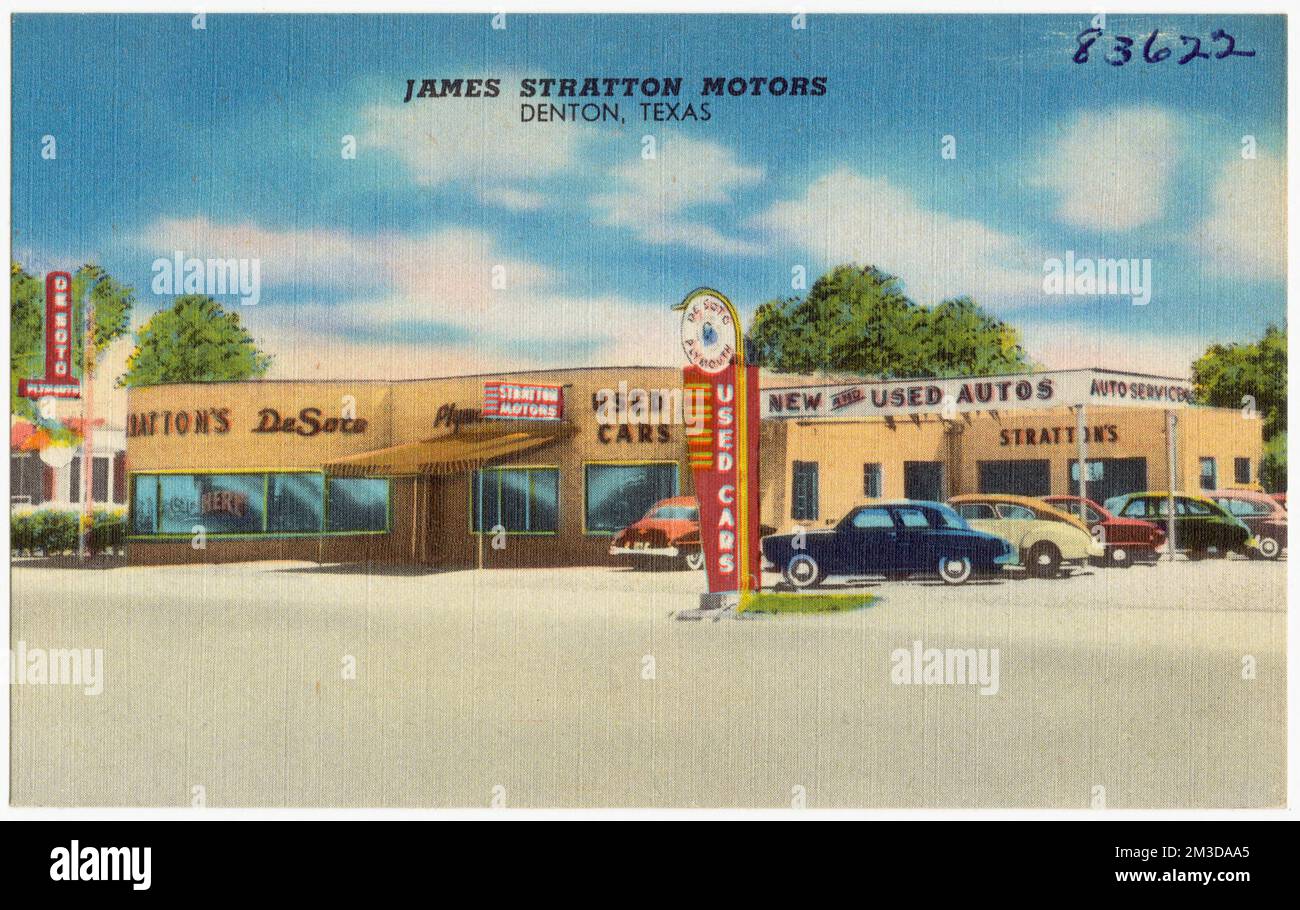 James Stratton Motors, Denton, Texas , Commercial facilities, Tichnor ...