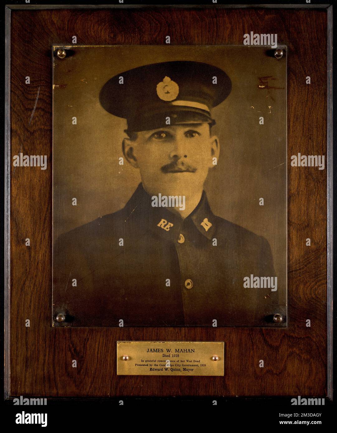 James W. Mahan, died 1918 , Soldiers, World War, 1914-1918 Stock Photo ...