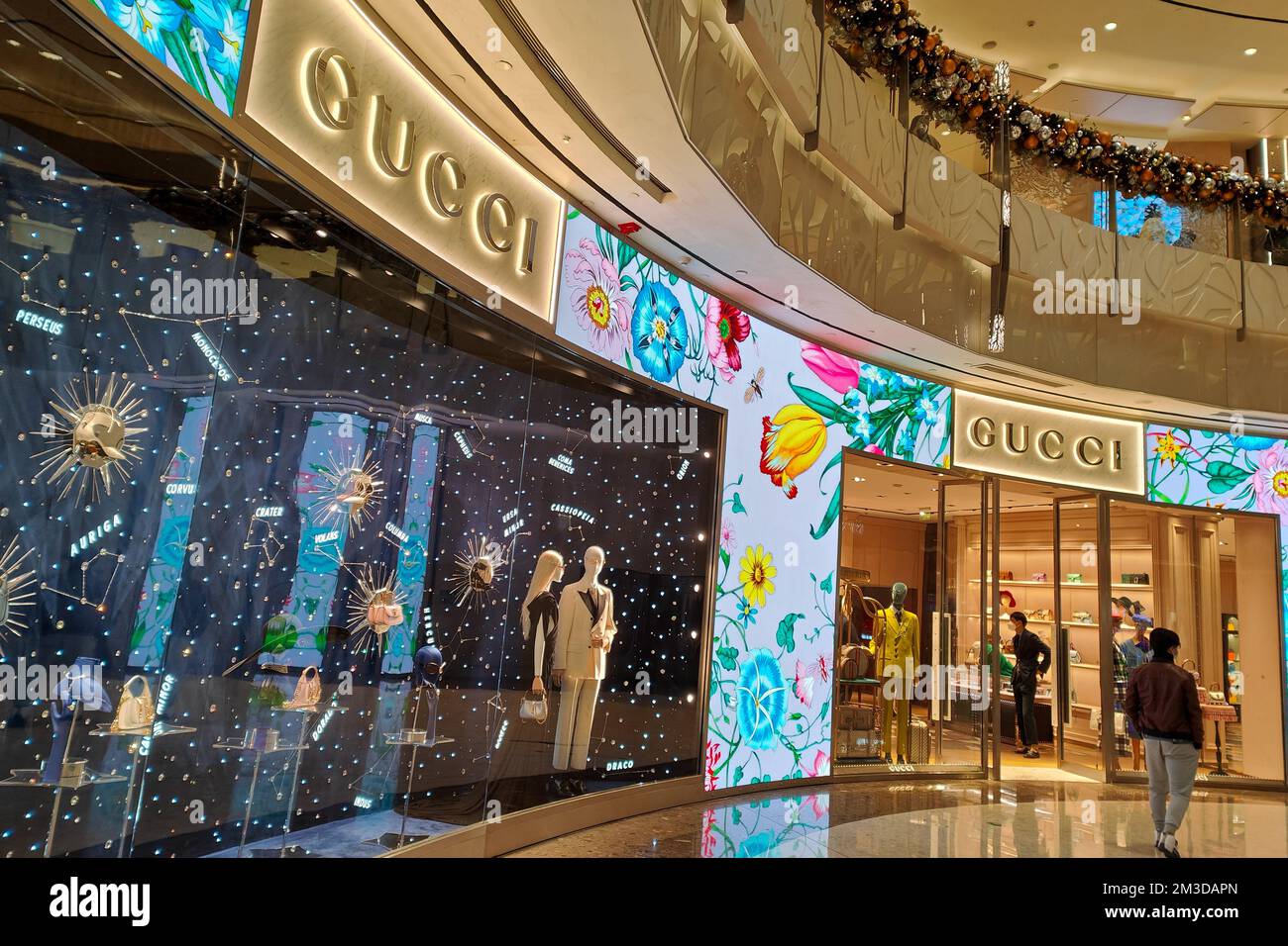 SHANGHAI, CHINA - DECEMBER 14, 2022 - A GUCCI store is seen in Shanghai ...