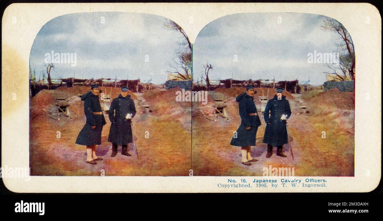 Japanese cavalry officers , Military officers, Russo-Japanese War, 1904 ...