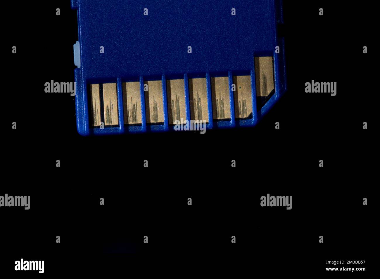Close-up detailed macro photography of a SD card! Stock Photo - Alamy