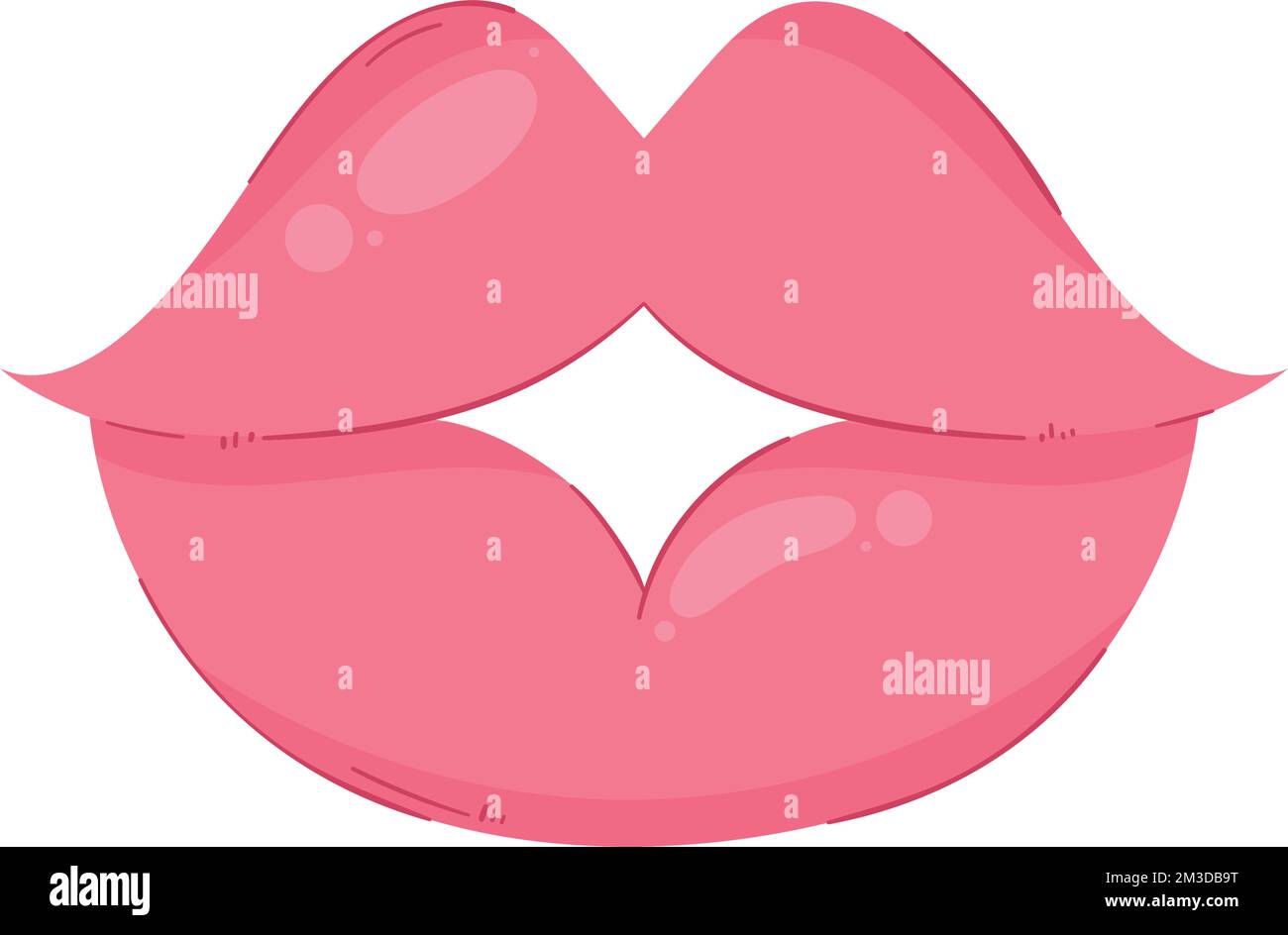 Woman kissing woman lips Cut Out Stock Images & Pictures - Alamy