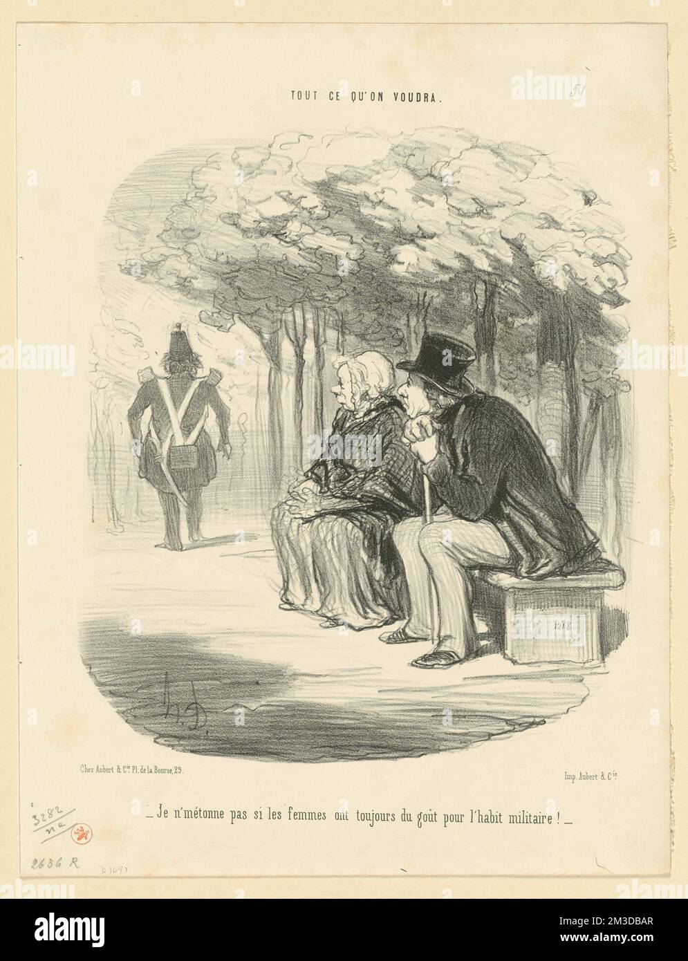Je n'métonne pas si les femmes ont...du goût.... Honoré Daumier (1808 ...