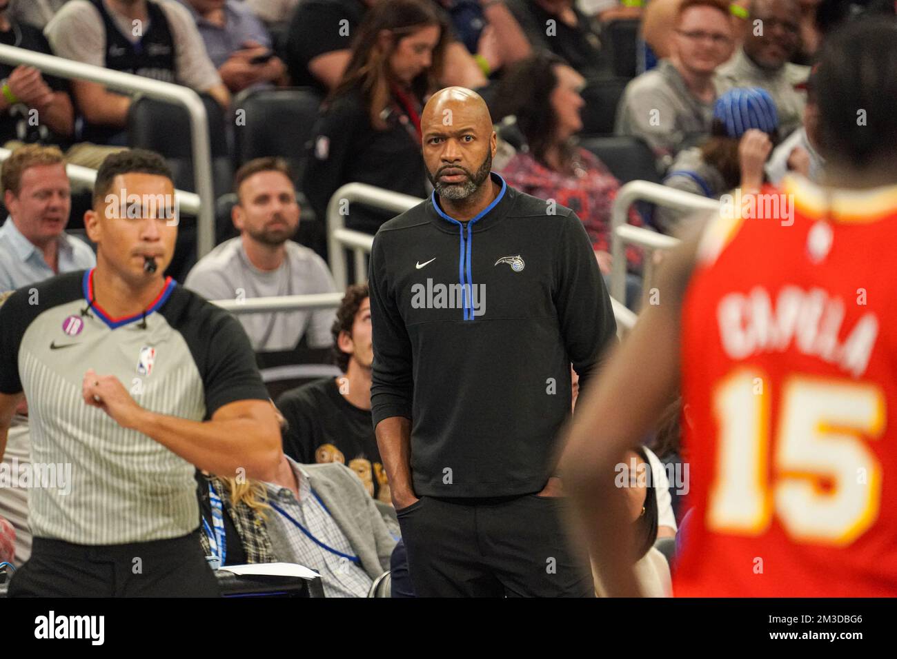Orlando, Florida, USA, December 14, 2022, Orlando Magic Head Coach ...