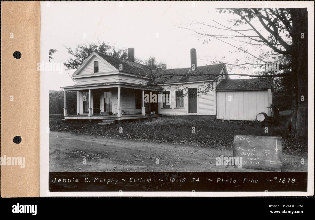 Jennie D. Murphy, house, Enfield, Mass., Oct. 15, 1934 : Parcel no. 269 ...
