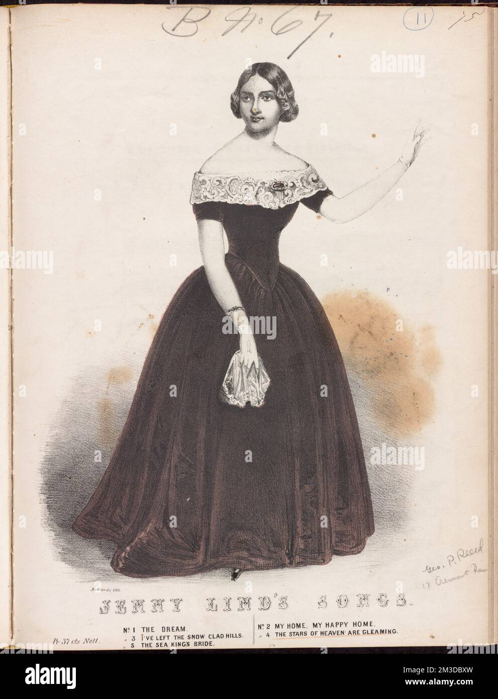 Jenny lind 1820 1887 hi-res stock photography and images - Alamy