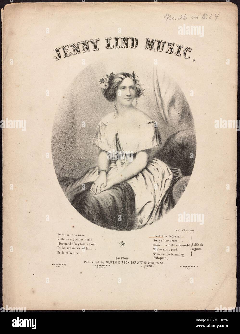 Jenny lind 1820 1887 swedish opera hi-res stock photography and images ...