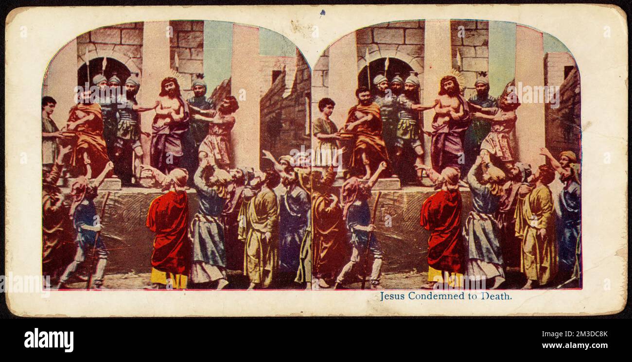 Jesus condemned to death , Biblical events, Stations of the Cross ...