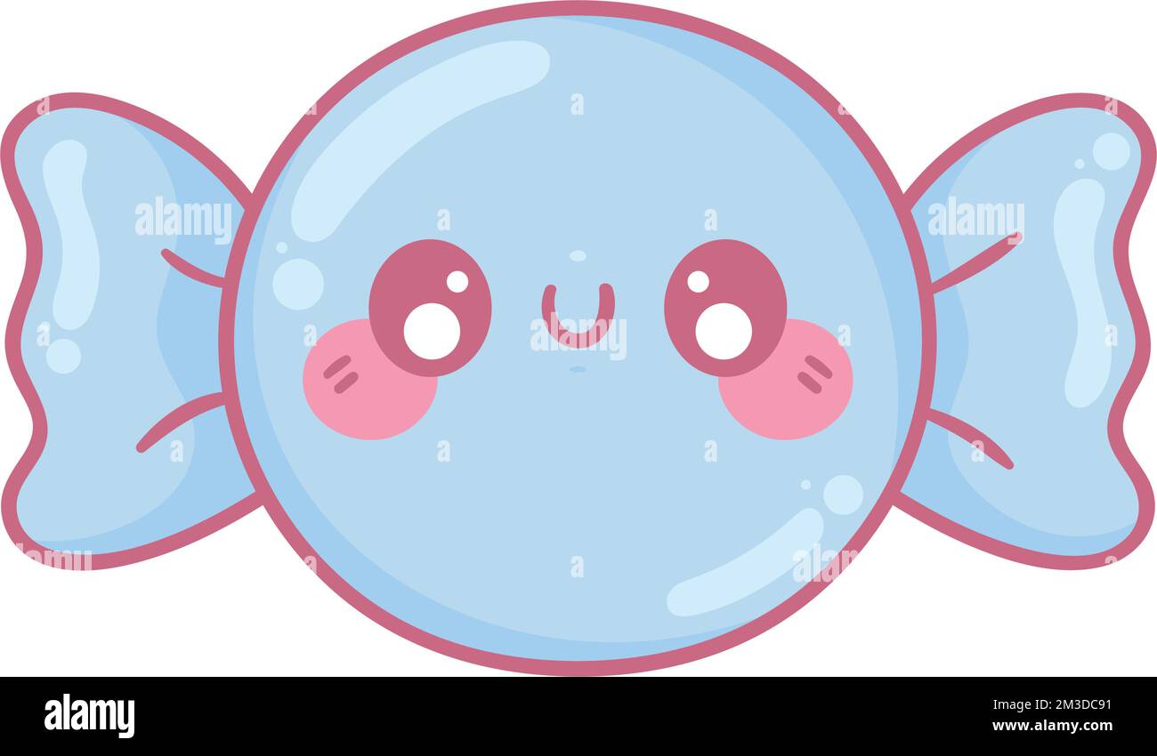 sweet candy kawaii cute character Stock Vector Image & Art - Alamy