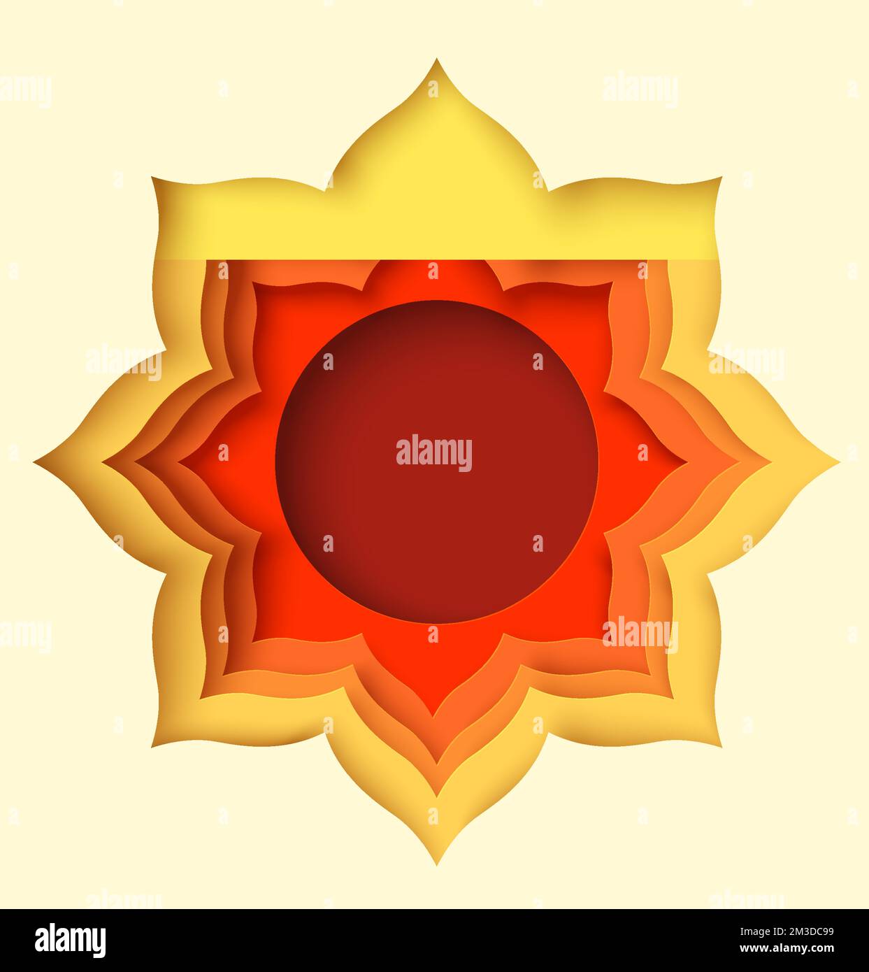 Paper cut frame hi-res stock photography and images - Alamy