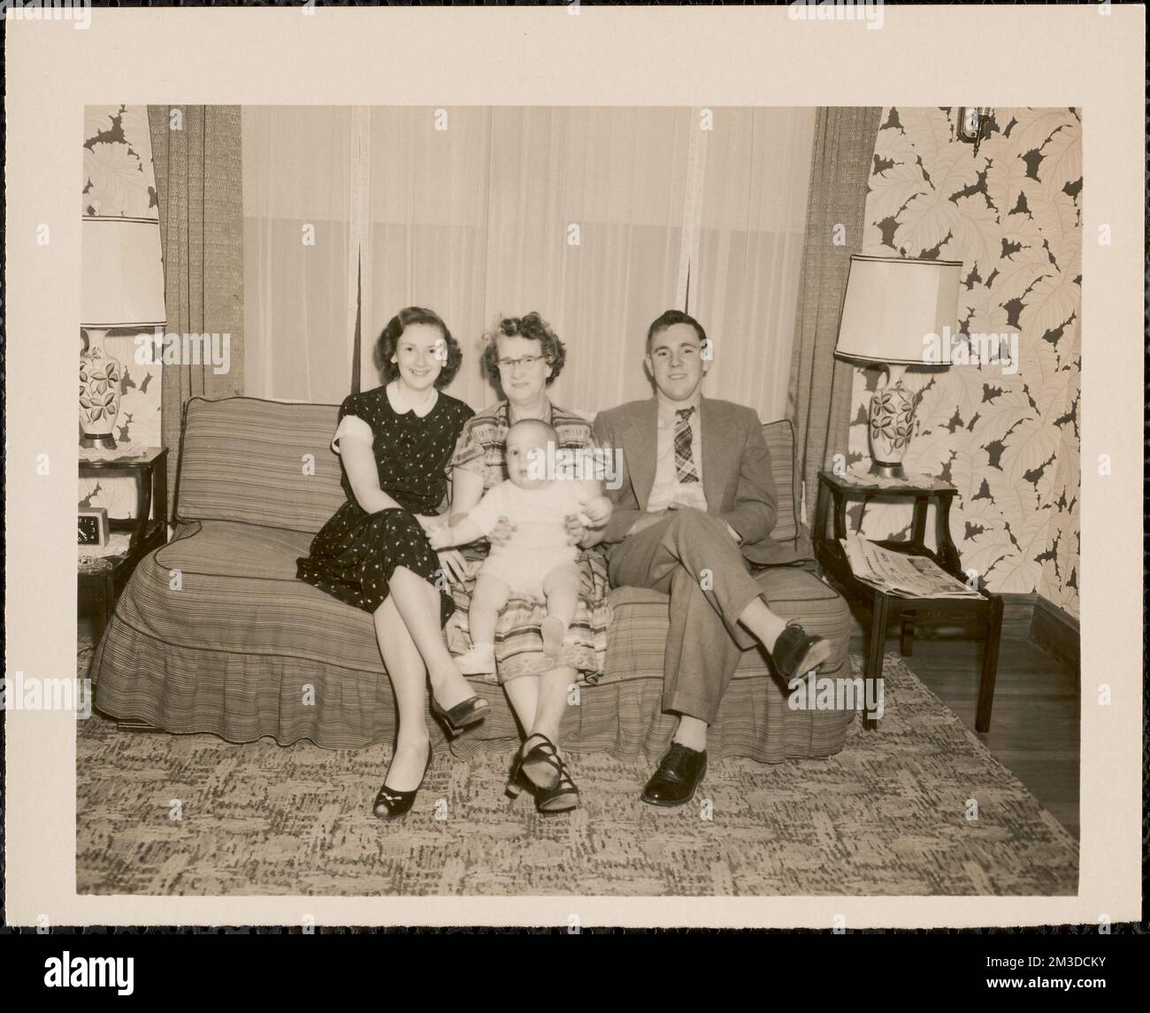 Jimmy and Barbara Amos and baby Jimmy Jr. , Infants, Families. Leon ...