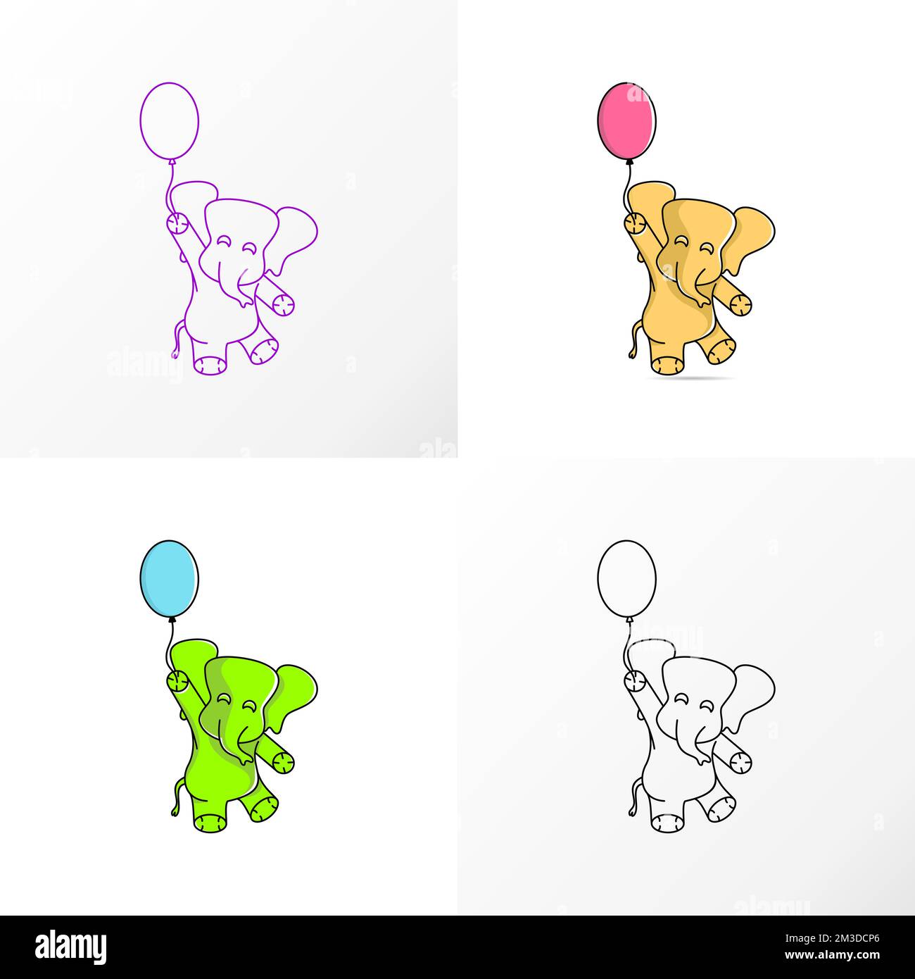 Adorable animal stock Stock Vector Images - Alamy