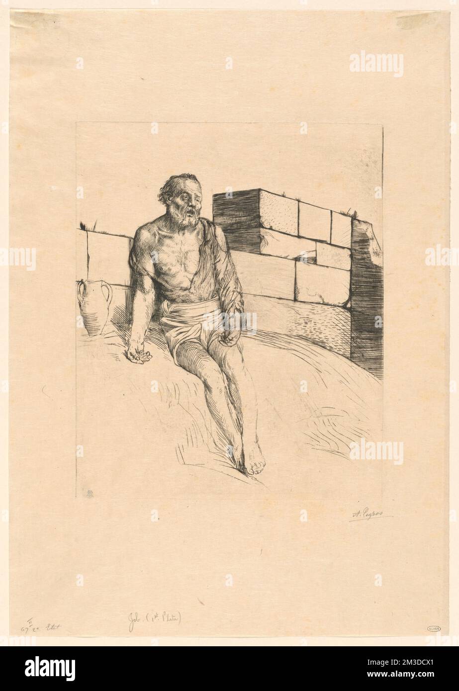 Biblical figure job hi-res stock photography and images - Alamy