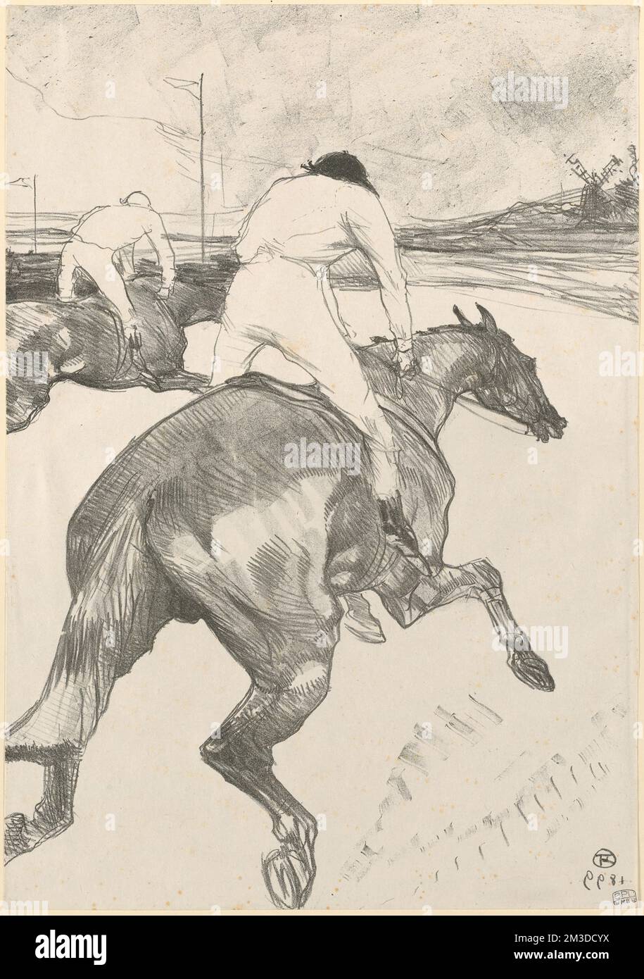 Le jockey , Jockeys, Horse racing, Horses. Henri de Toulouse-Lautrec ...