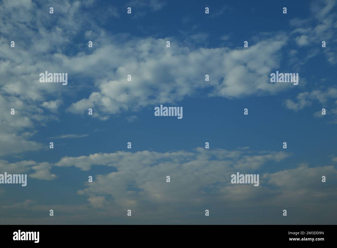 Blue sky with cloud. Clearing day and Good weather in the morning Stock Photo - Alamy