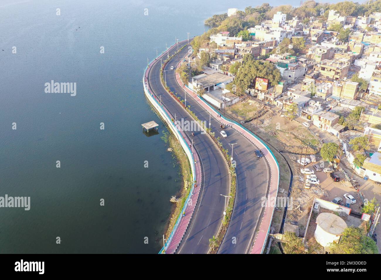 Aerial View of the VIP Road Located at Bhopal India Stock Photo - Alamy