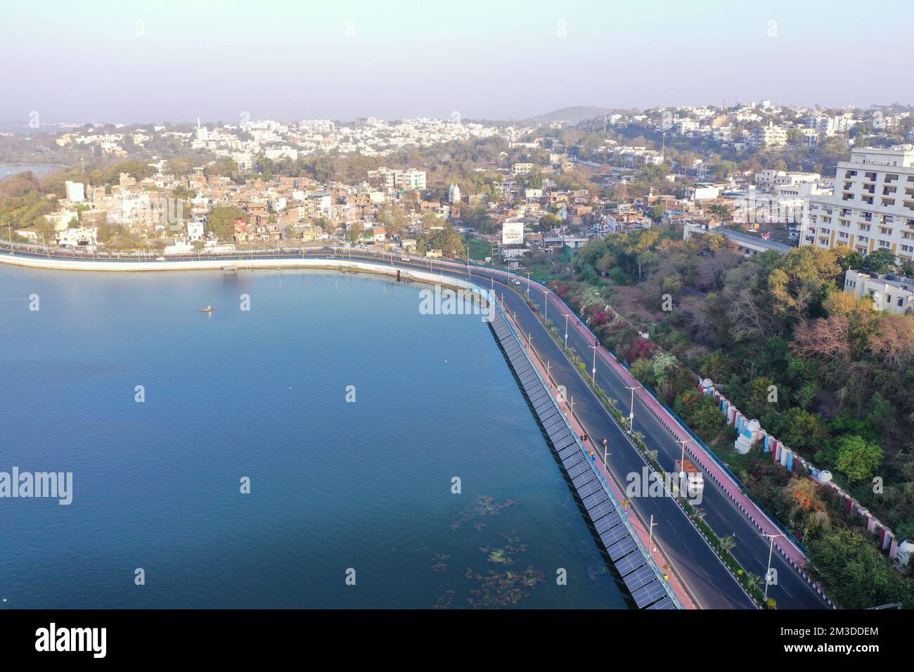Aerial View of the VIP Road Located at Bhopal India Stock Photo - Alamy