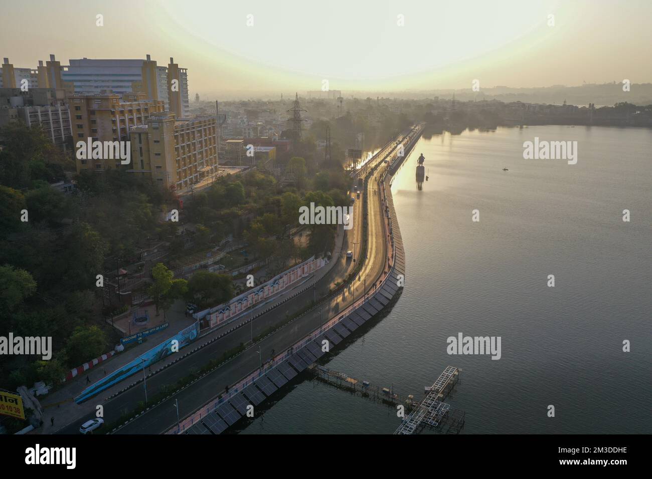 Aerial View of the VIP Road Located at Bhopal India Stock Photo - Alamy