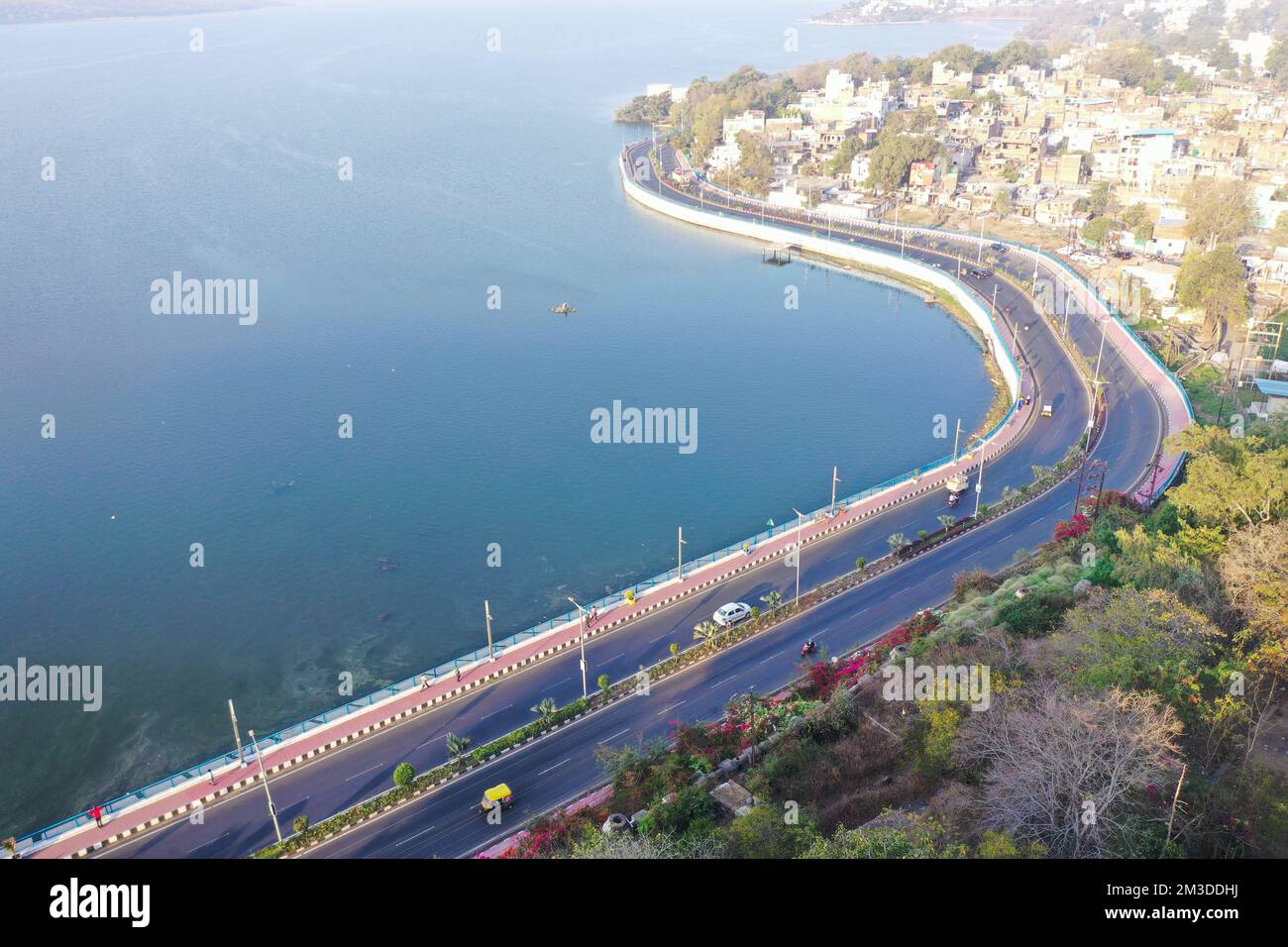 Aerial View of the VIP Road Located at Bhopal India Stock Photo - Alamy