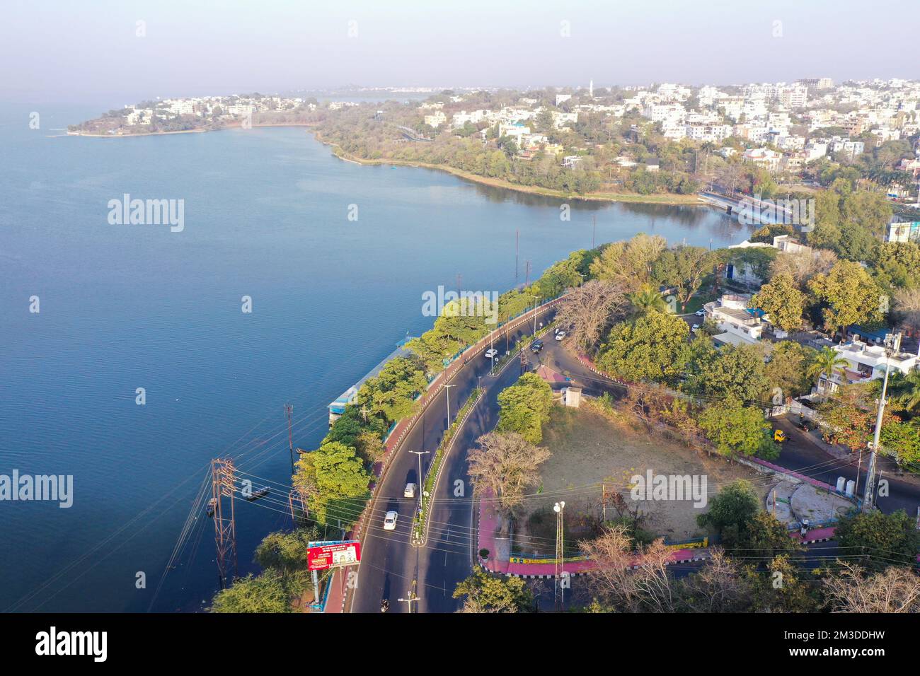 Aerial View of the VIP Road Located at Bhopal India Stock Photo - Alamy