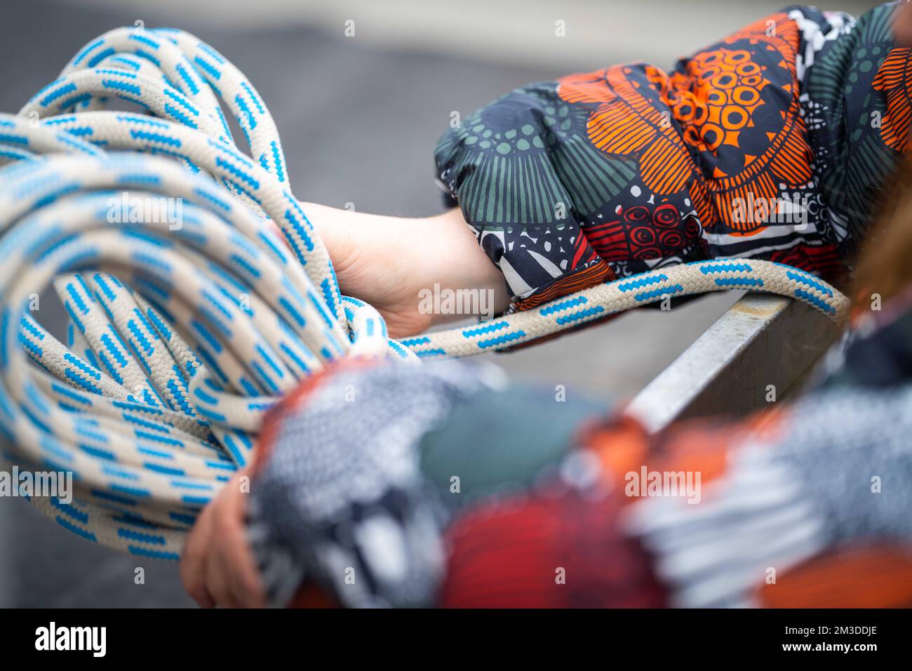 Female tied in truck hi-res stock photography and images - Alamy