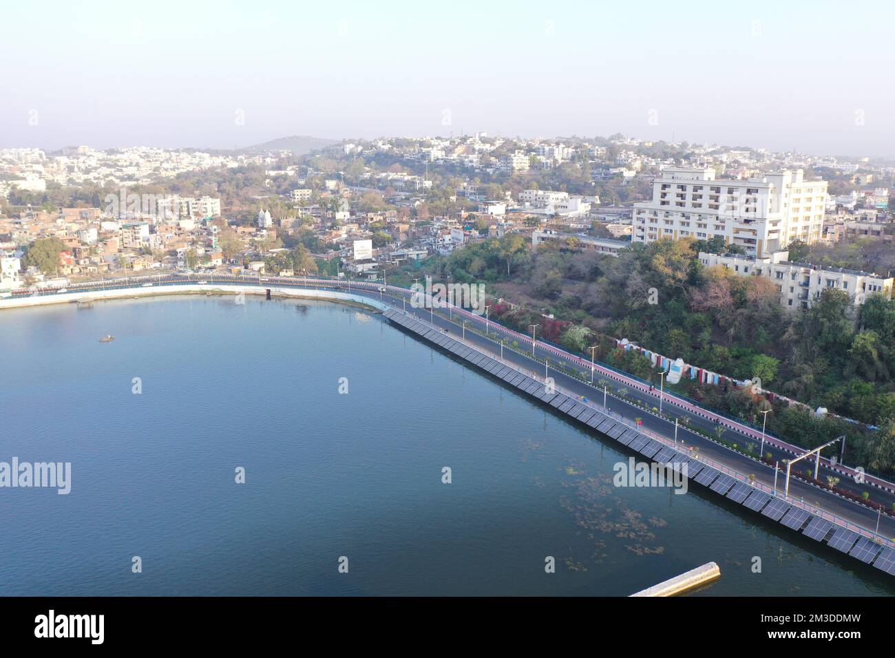 Aerial View of the VIP Road Located at Bhopal India Stock Photo - Alamy