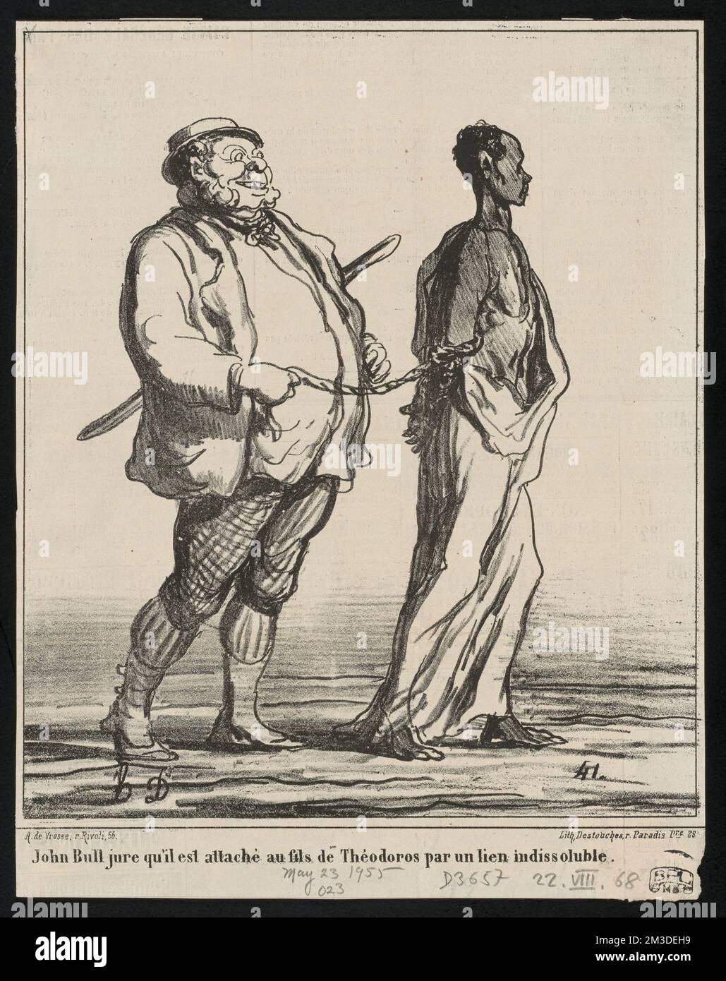 John Bull jure qu'il est attaché...par un lien indissoluble , Emperors ...