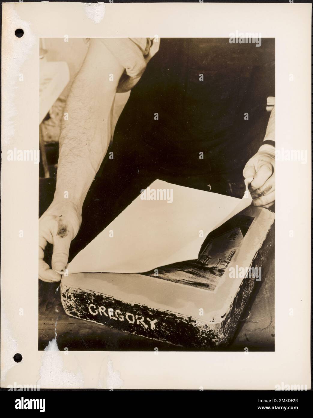 John Gregory, process, lithograph , Artists, Lithographs, Processes ...