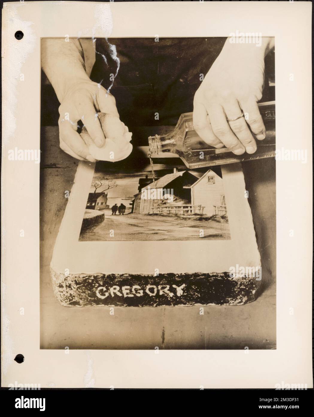 John Gregory, process, lithograph , Artists, Lithographs, Processes ...