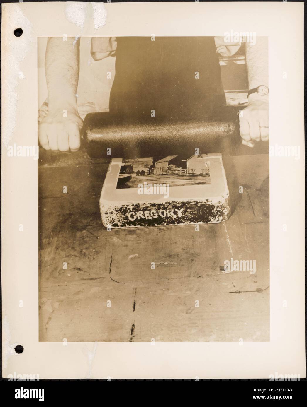 John Gregory, process, lithograph , Artists, Lithographs, Processes ...