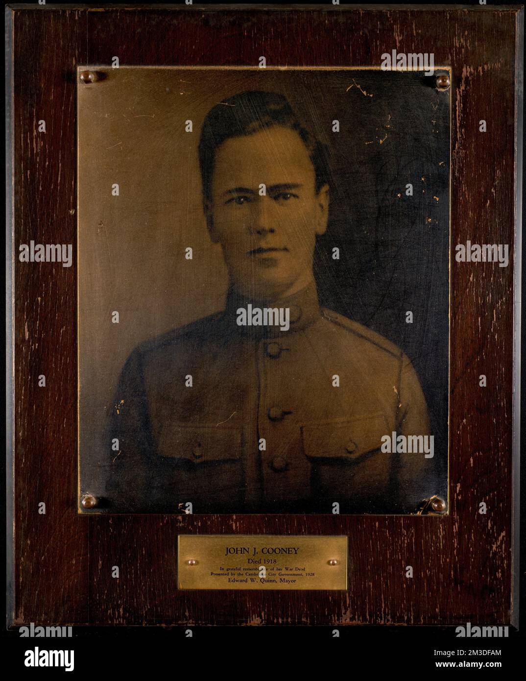 John J. Cooney, died 1918 , Soldiers, World War, 1914-1918 Stock Photo ...