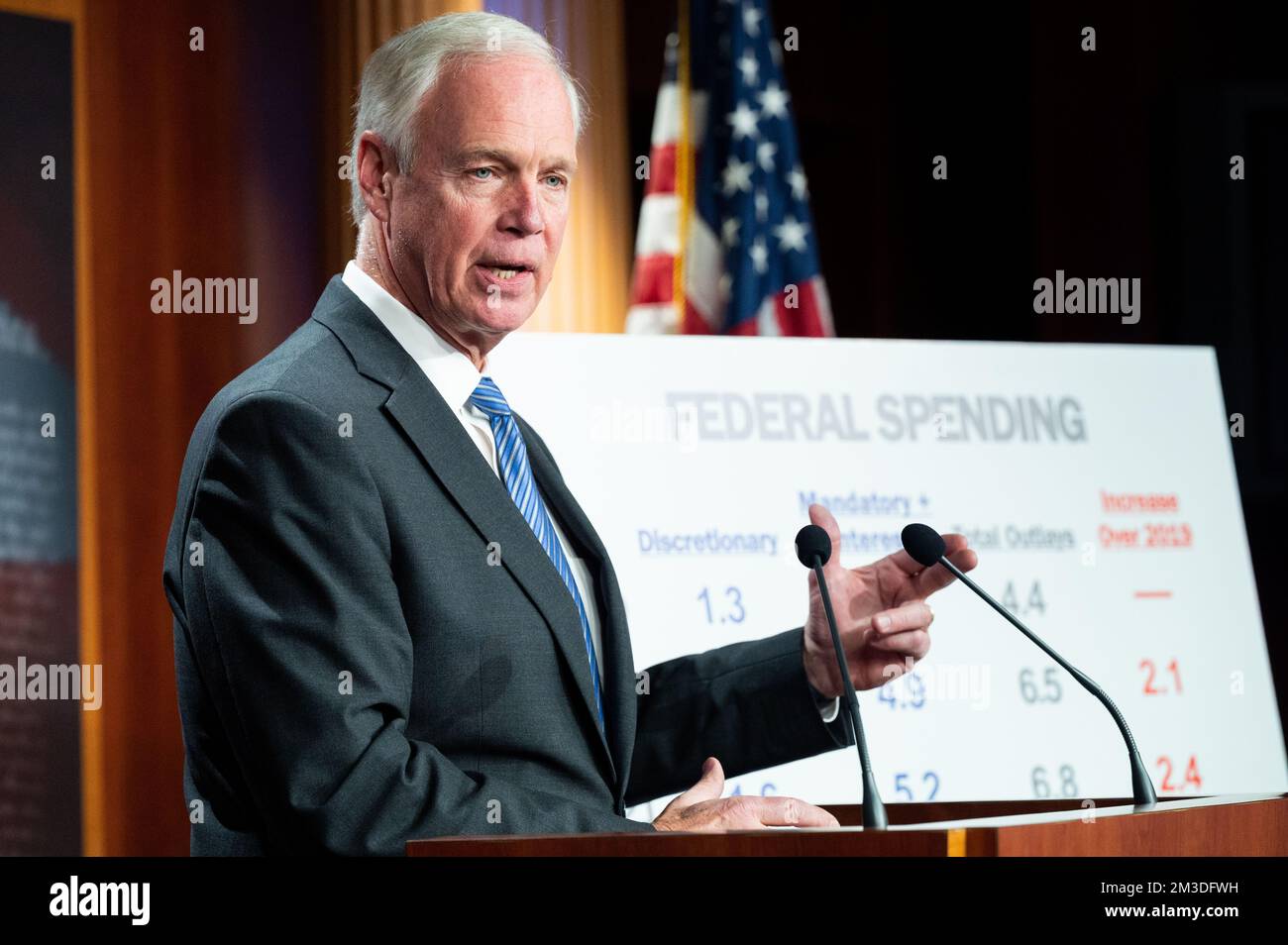 Washington, United States. 14th Dec, 2022. U.S. Senator Ron Johnson (R ...