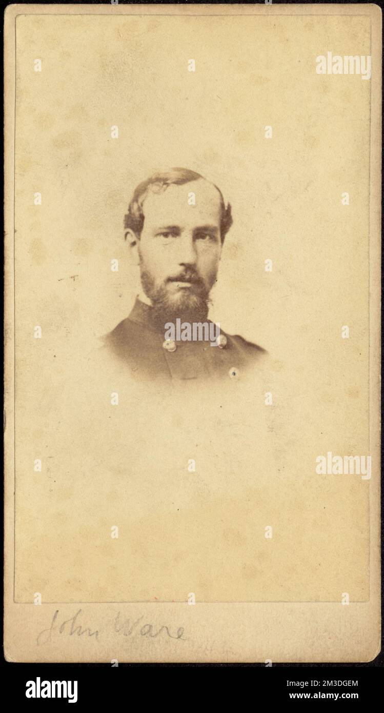 John Ware , Carte de Visite Collection Stock Photo - Alamy
