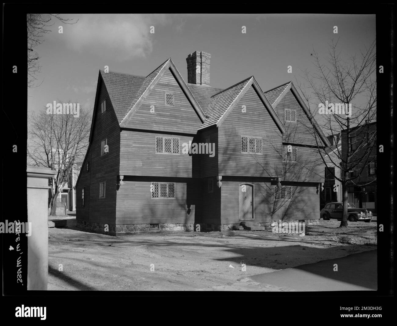 Jonathan Corwin House, Essex Street , Dwellings. Samuel Chamberlain ...