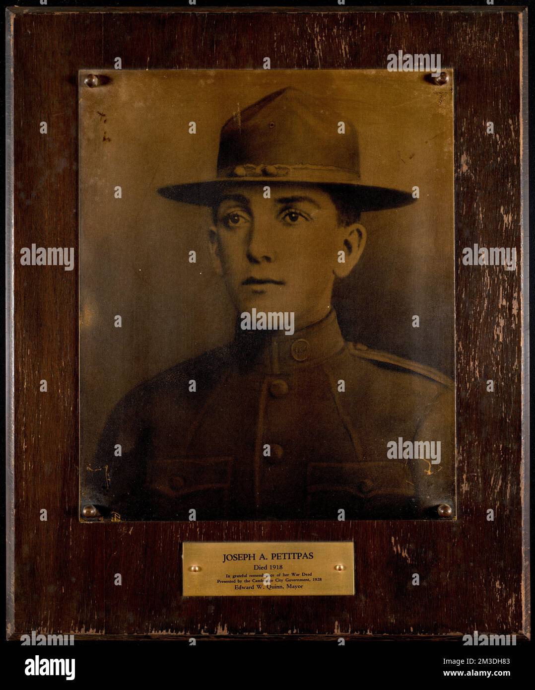 Joseph A. Pettipas, died 1918 , Soldiers, World War, 1914-1918 Stock ...
