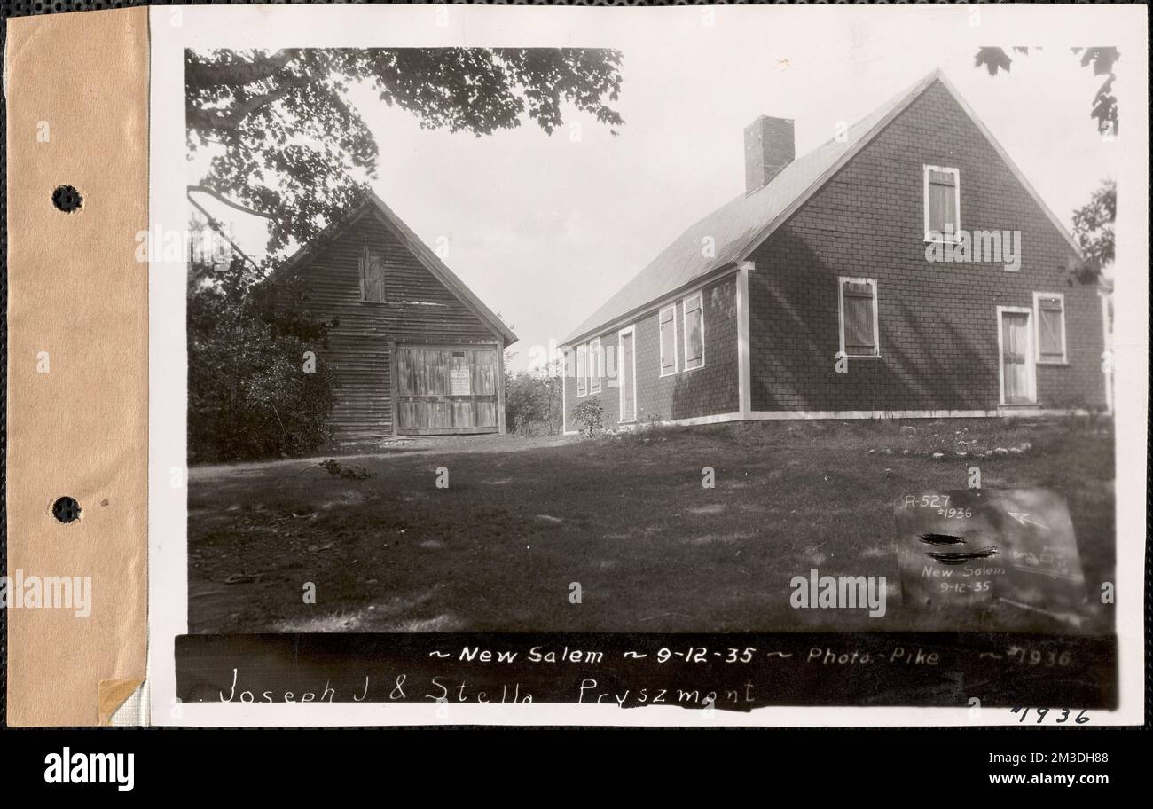Joseph and Stella Pryszmont, homeplace, New Salem, Mass., Sep. 12, 1935 ...