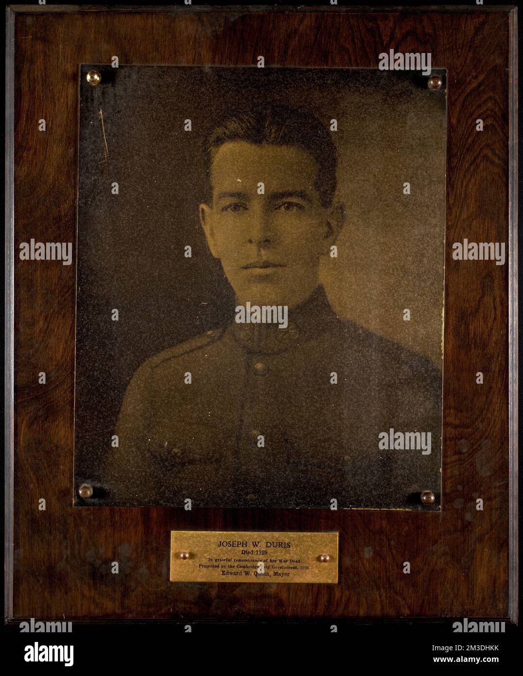 Joseph W. Duris, died 1919 , Soldiers, World War, 1914-1918 Stock Photo ...