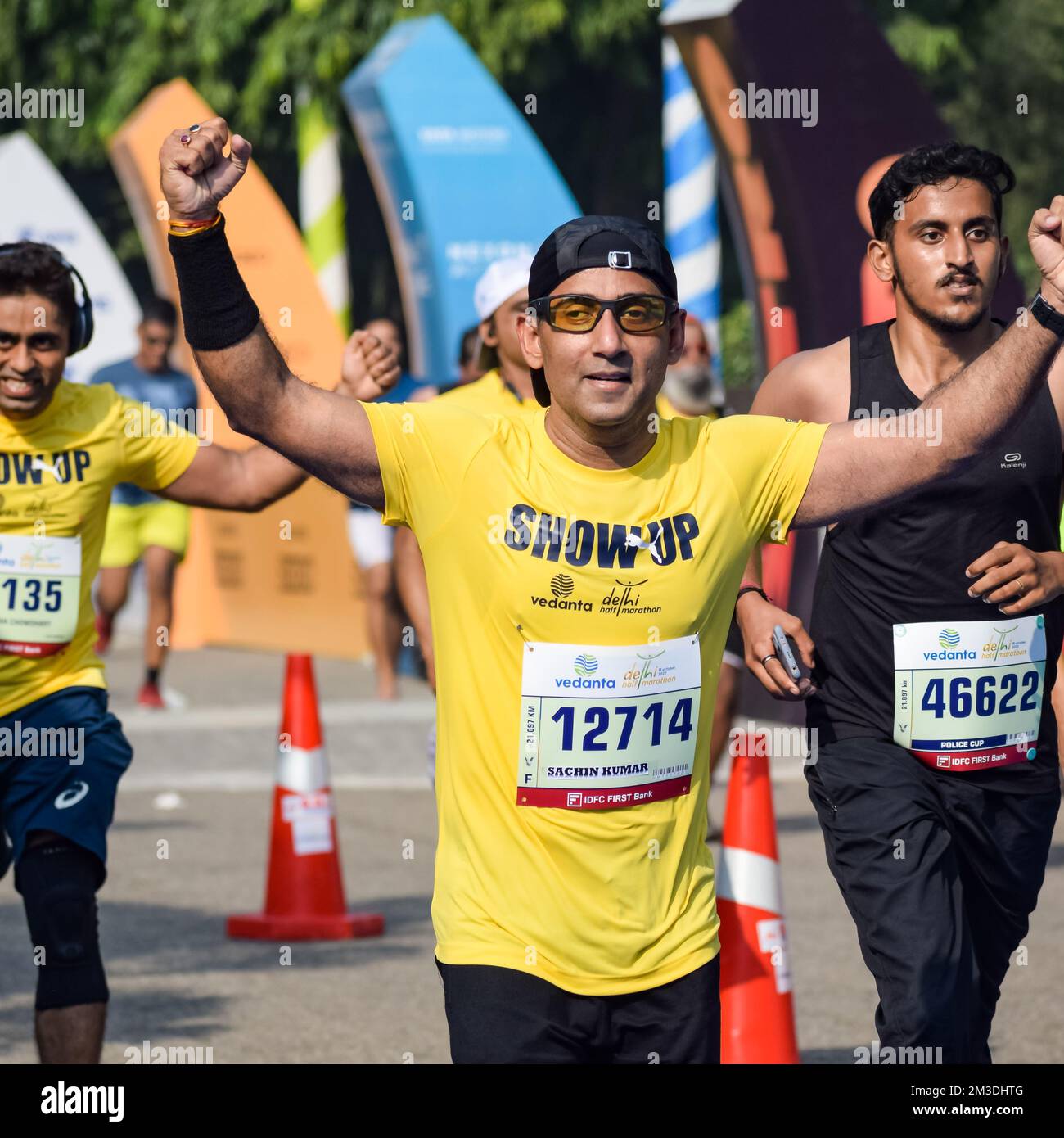 Airtel delhi half marathon hi-res stock photography and images - Alamy