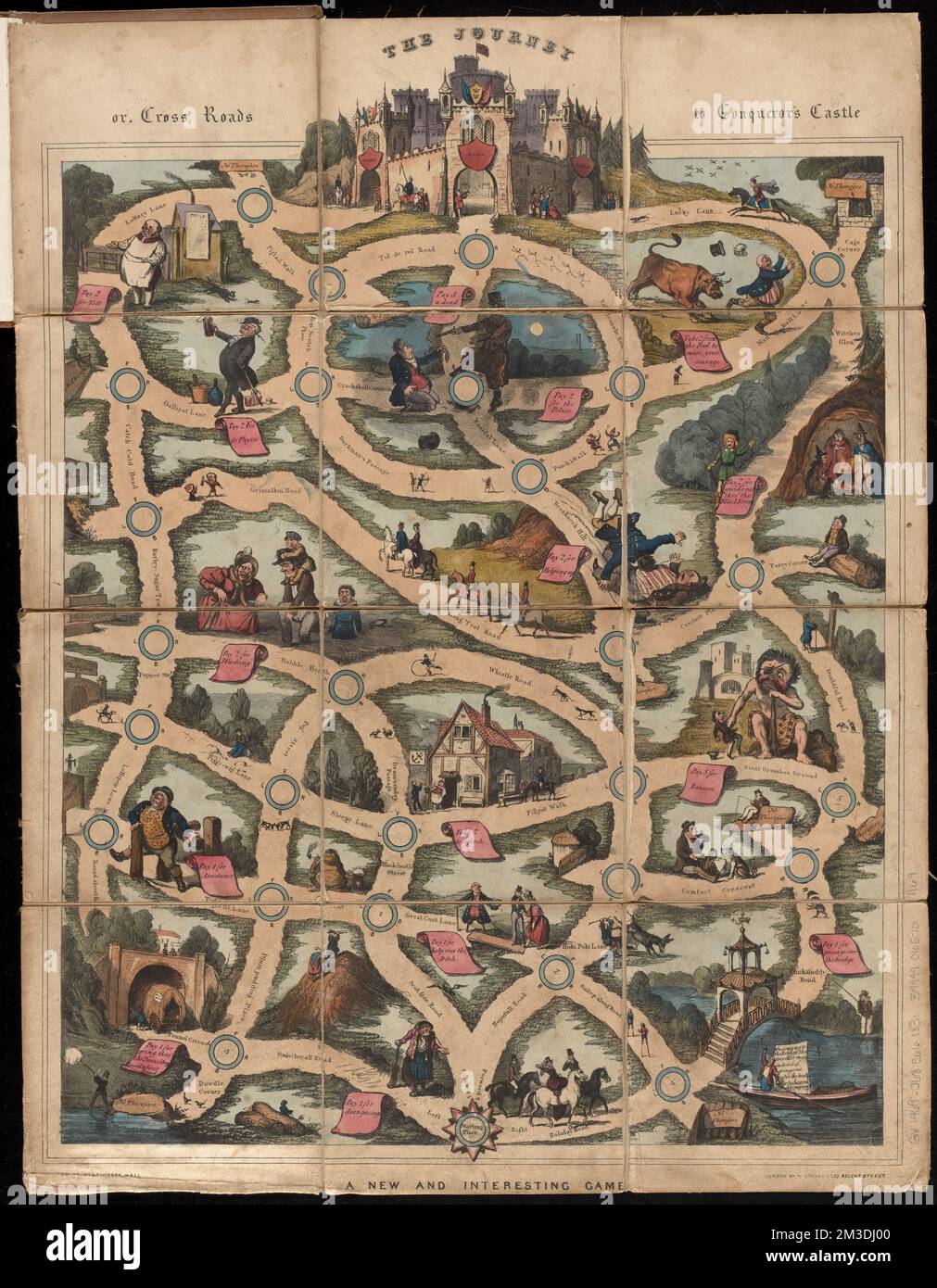 The journey, or, cross roads to conqueror's castle : a new and ...