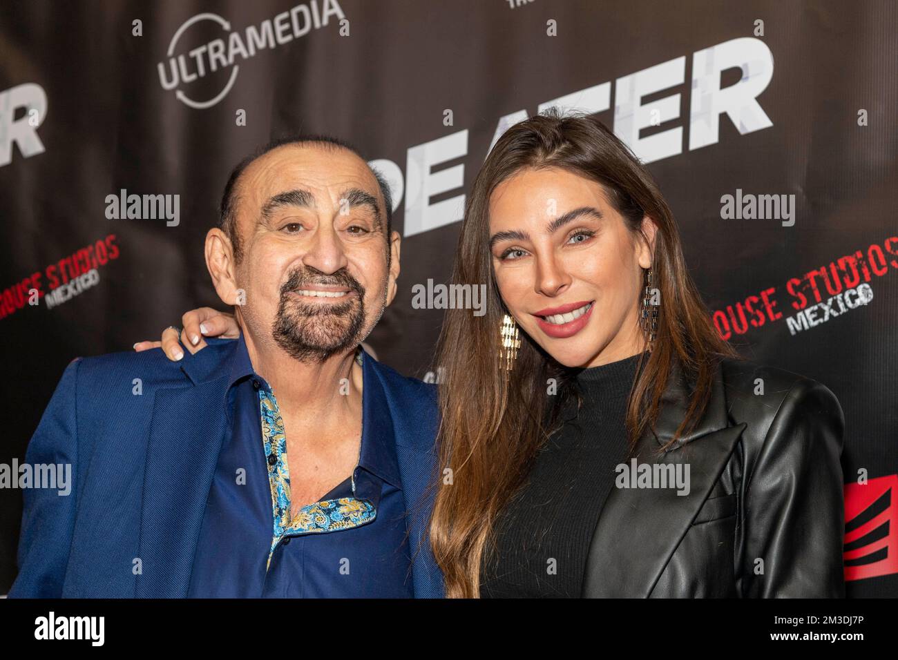Hollywood, California, USA. 14th Dec, 2022. Ken Davitian, Lucia Argut ...